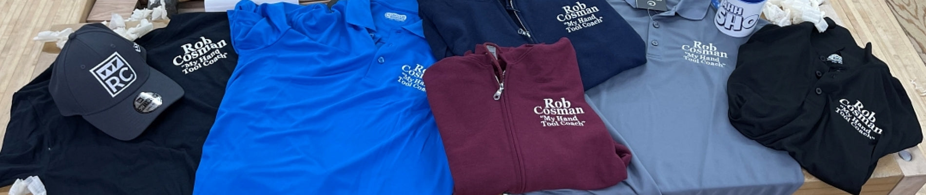 Apparel & Merchandise — RobCosman.com