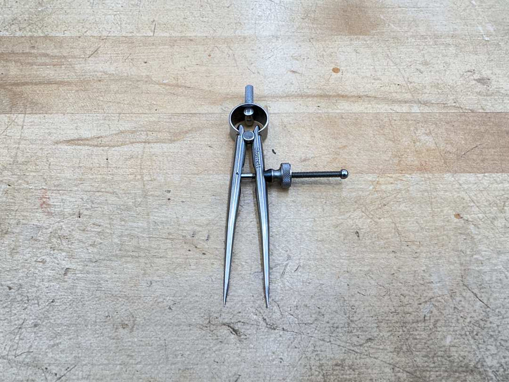 Starrett Spring Dividers: 3 inch (75mm) | RobCosman.com