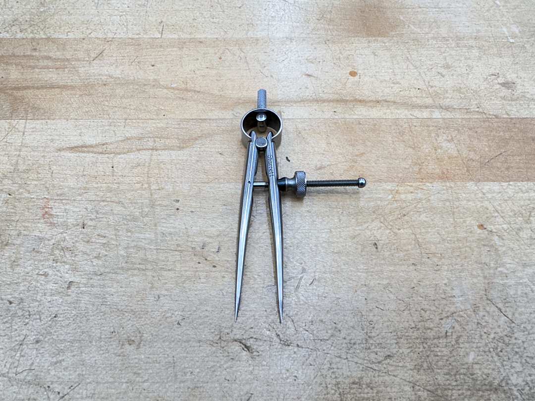 Starrett Spring Dividers: 3 inch (75mm) | RobCosman.com