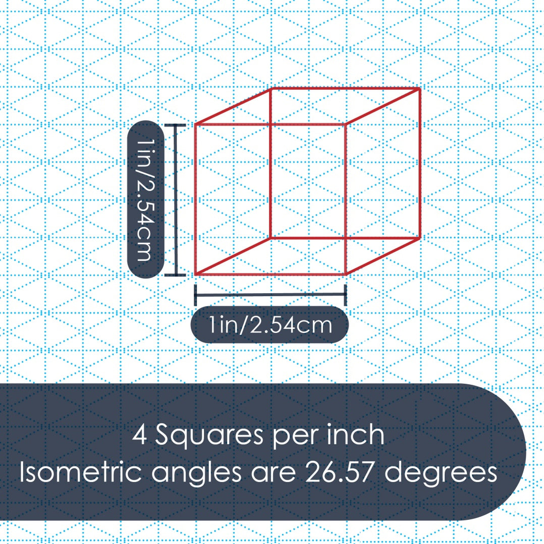 Isometric Graph Paper Pad: 8.5 x 11 | RobCosman.com