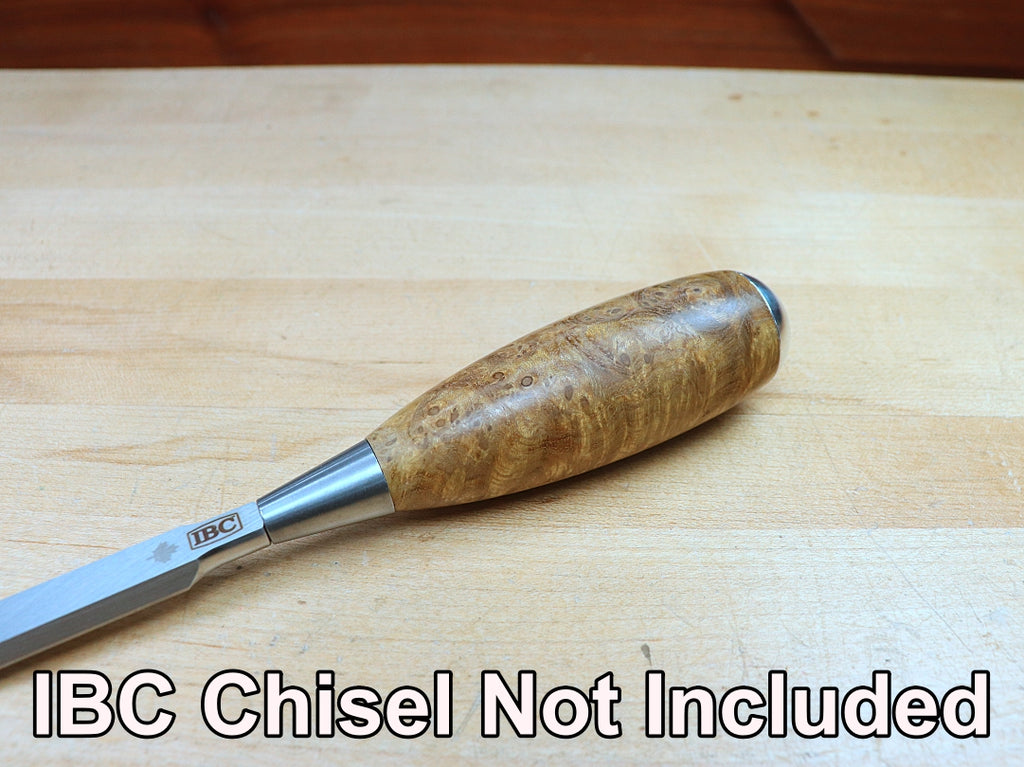 Limited Edition IBC Chisel Handle: Almond Burl | RobCosman.com