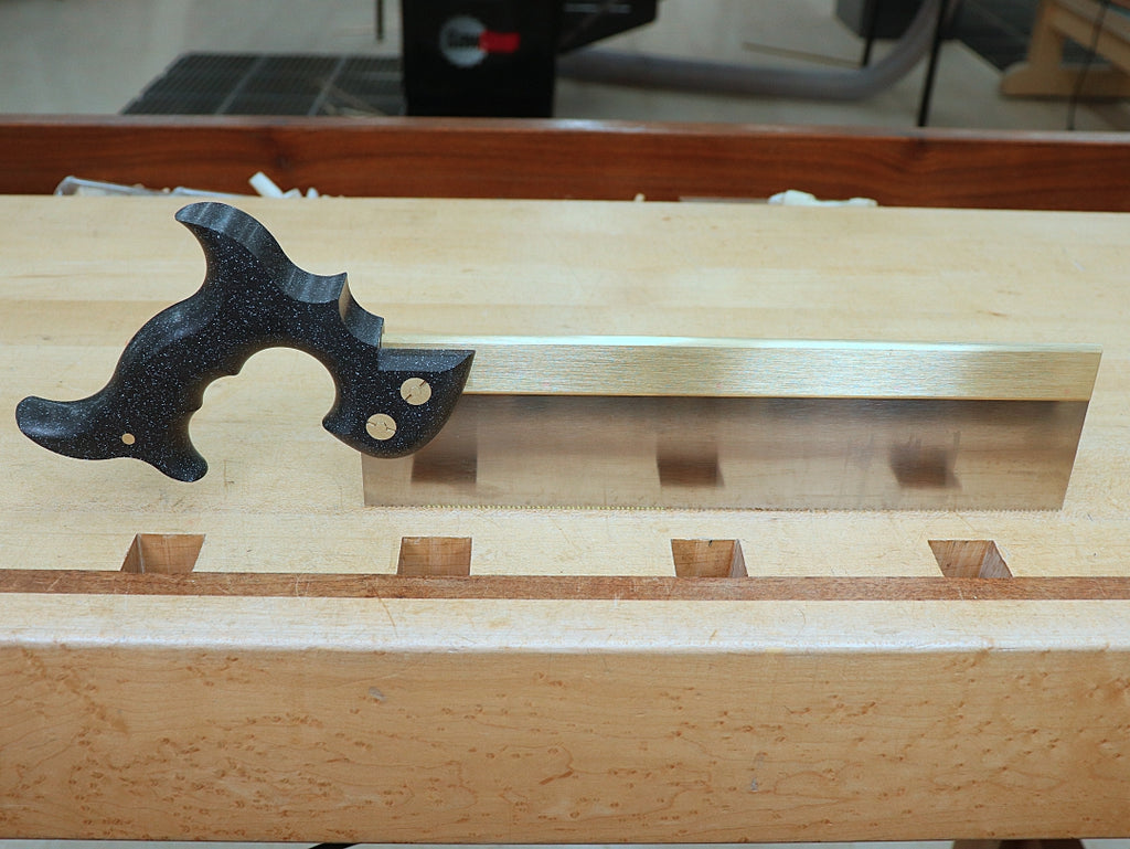 Rob Cosman's Bench Crosscut Saw (Ebony Handle) | RobCosman.com