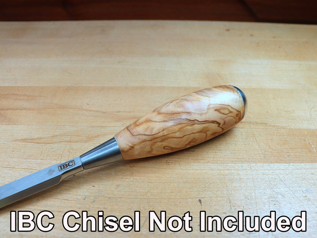 Limited Edition IBC Chisel Handle: Olivewood Burl | RobCosman.com