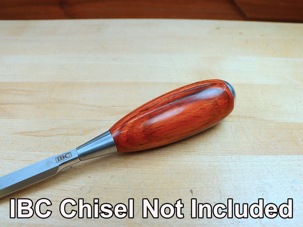 Limited Edition IBC Chisel Handle: Colorful Cocobolo | RobCosman.com
